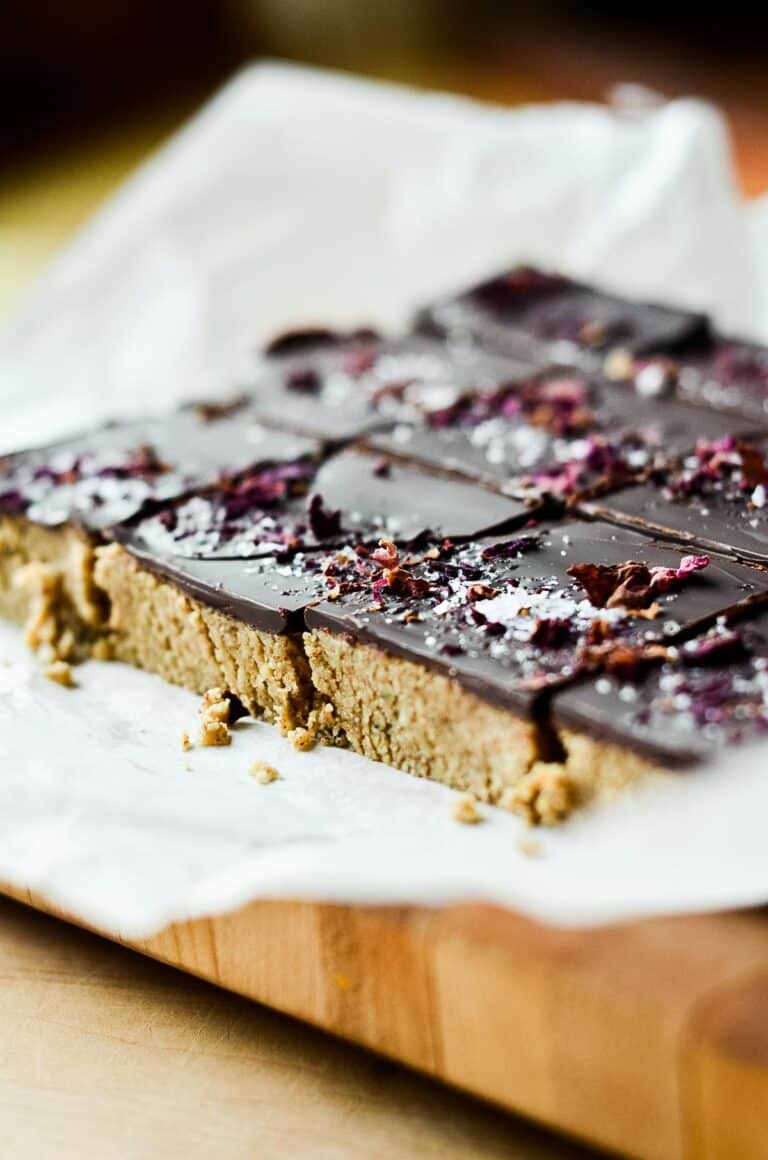Incredible Almond Butter Protein Bars - Beside the Mountain