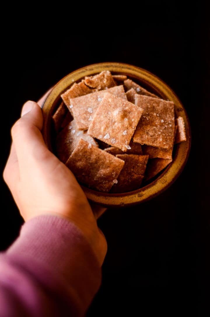 Whole Wheat Cracker Recipe - Beside the Mountain