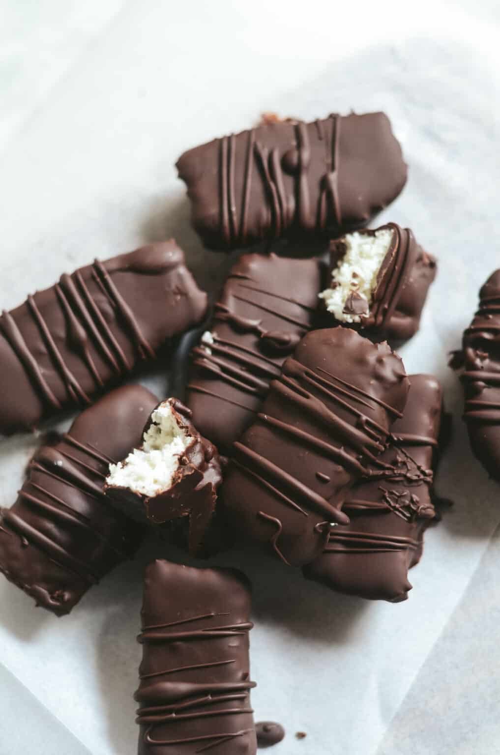 Homemade Bounty Bars - Beside the Mountain