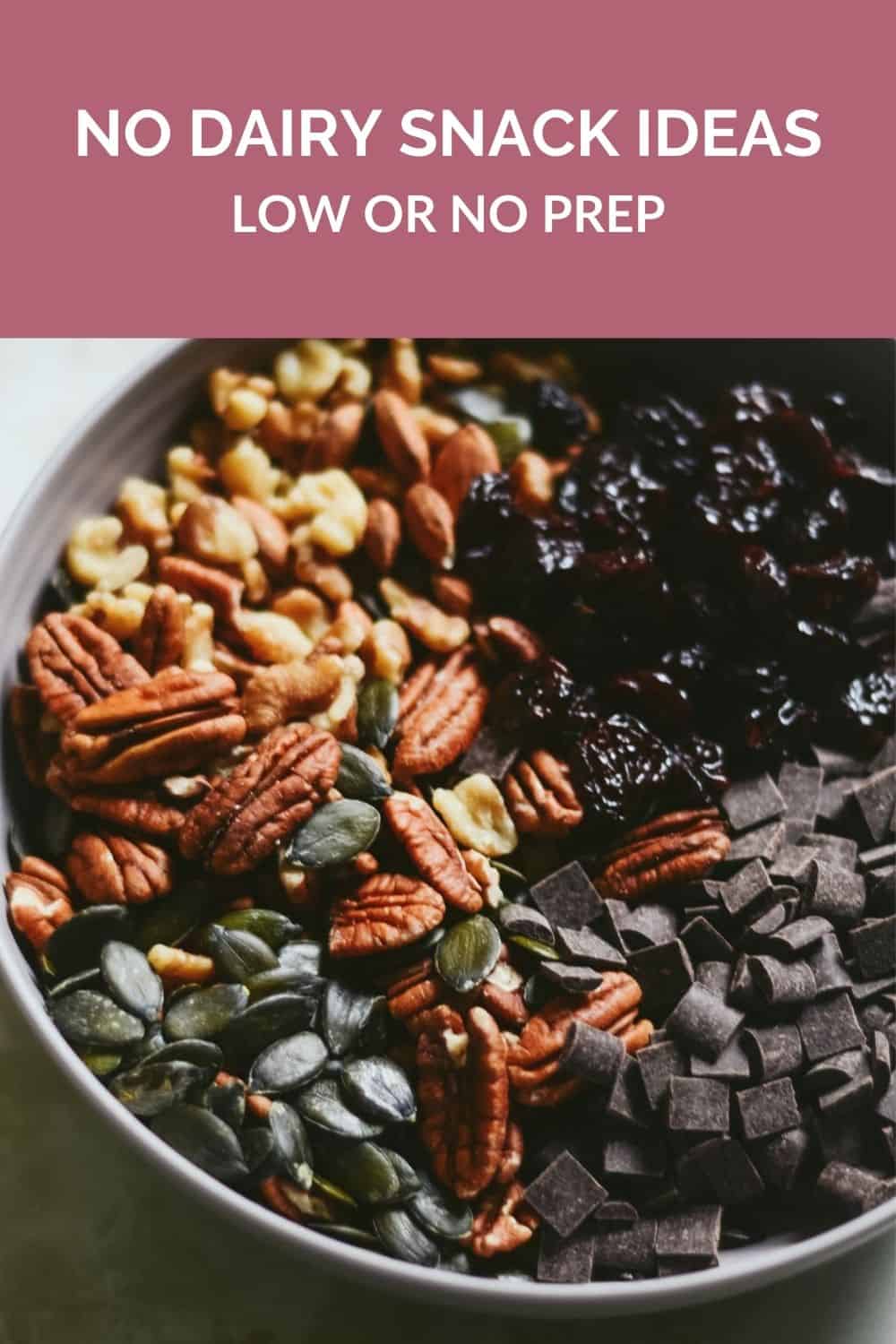 Healthy Dairy Free Snack Ideas with Easy Recipes - Beside the Mountain
