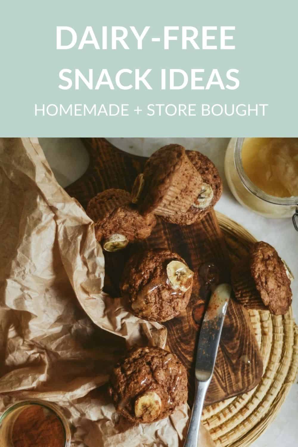 Healthy Dairy Free Snack Ideas with Easy Recipes - Beside the Mountain
