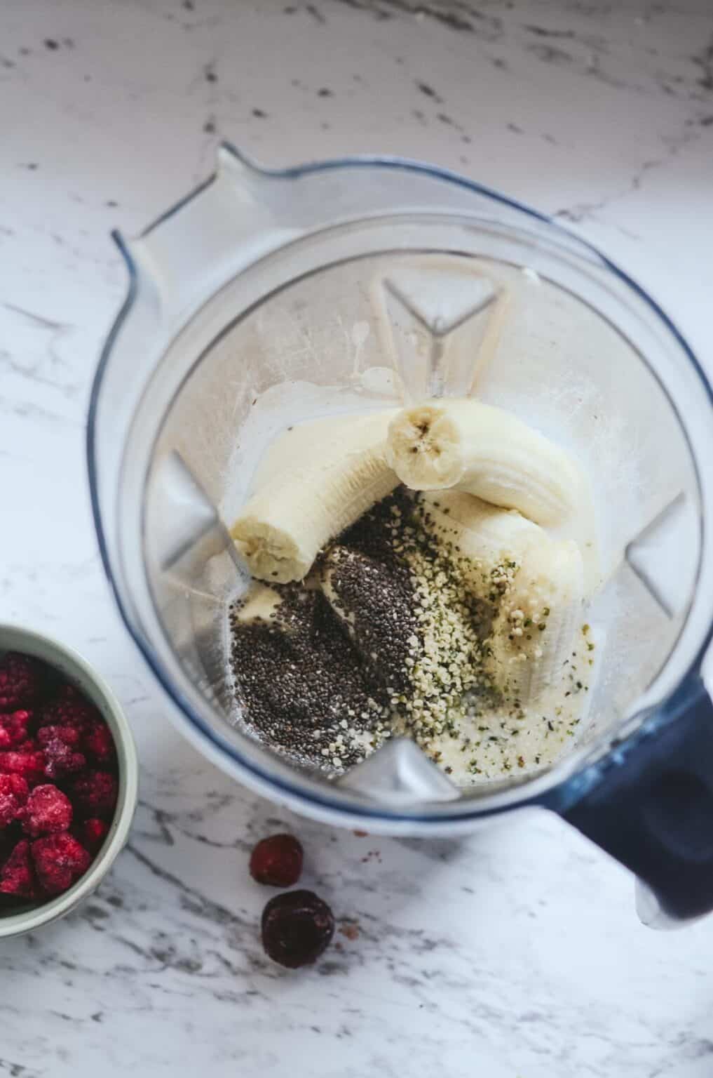 Amazing Cherry Raspberry Smoothie (Easy & Healthy) - Beside the Mountain