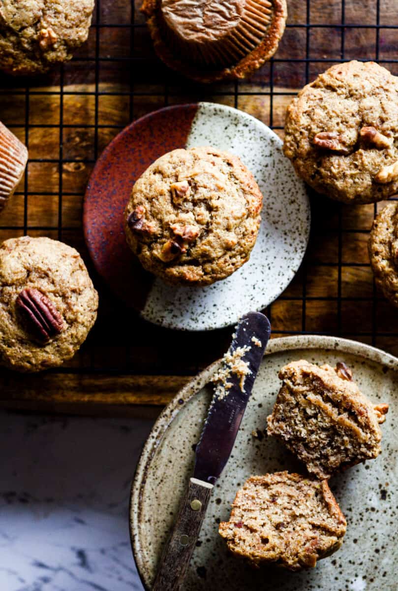 Date Muffins with Orange Zest - Beside the Mountain