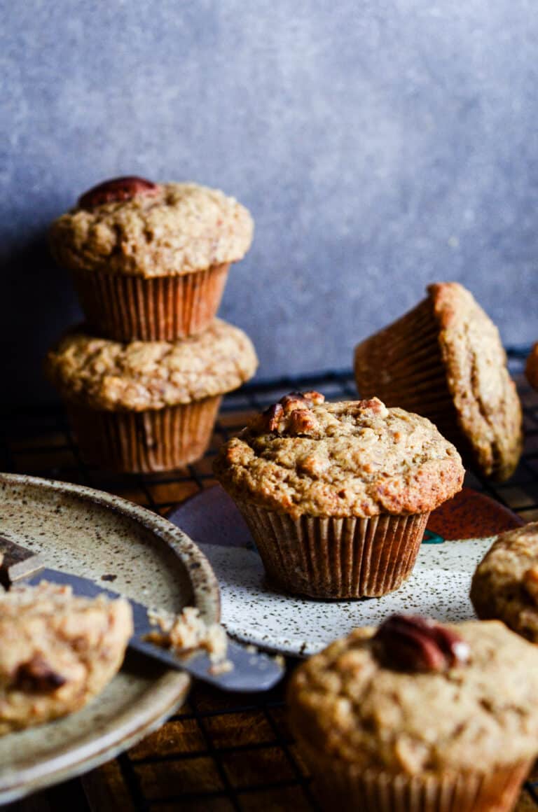 Date Muffins with Orange Zest - Beside the Mountain