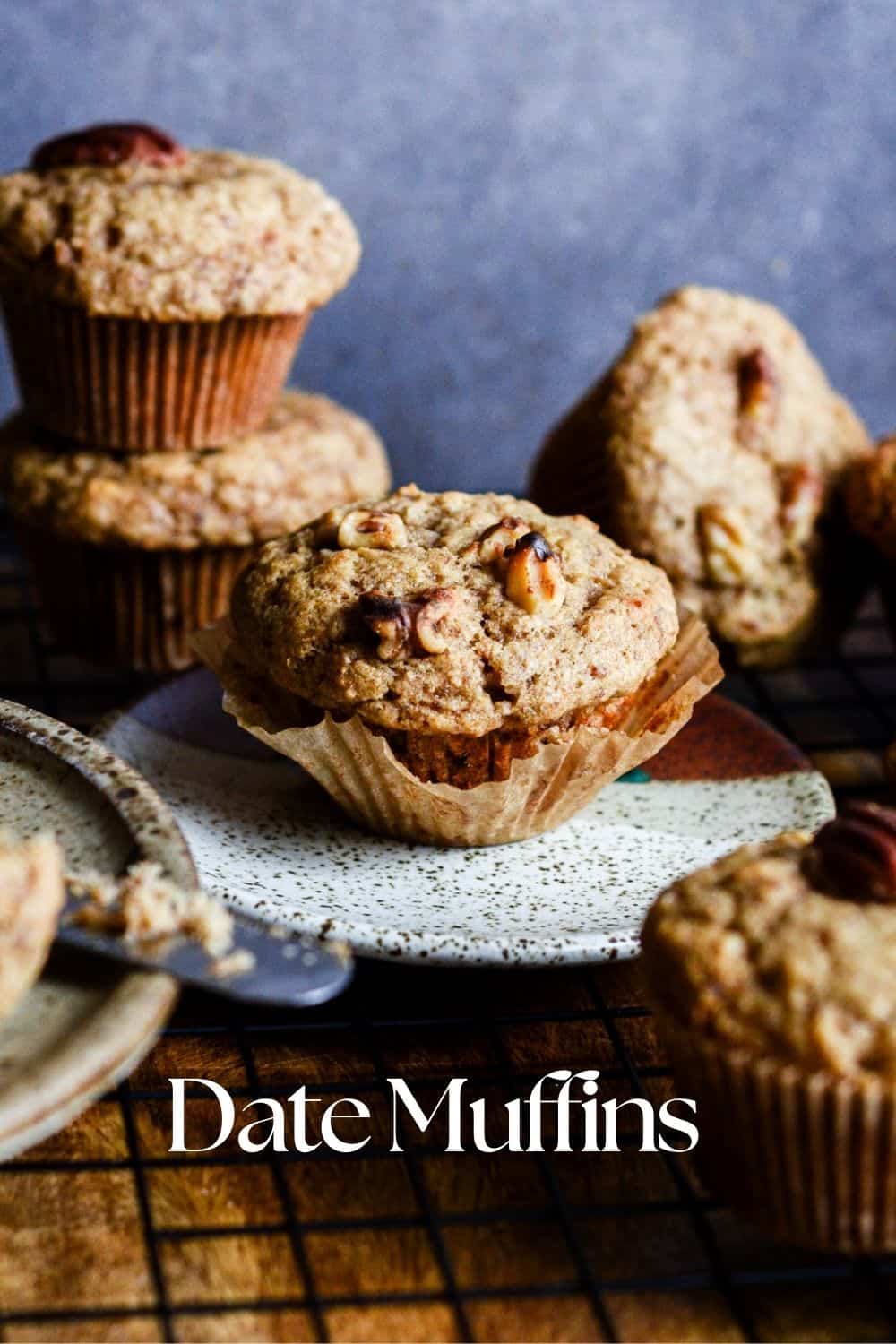 Date Muffins with Orange Zest - Beside the Mountain