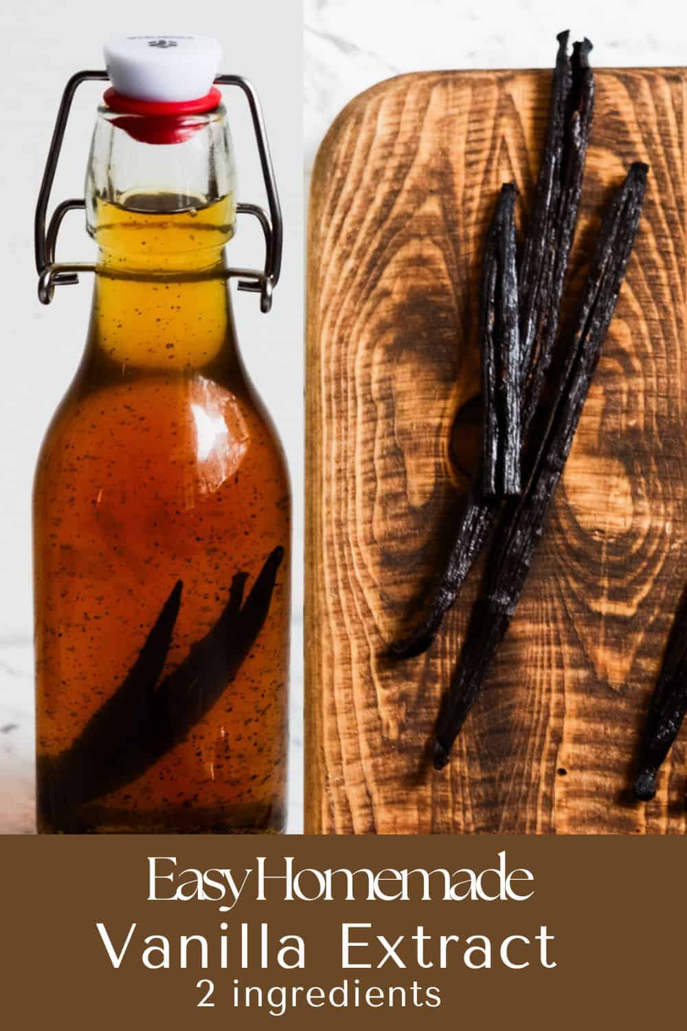 Easy Homemade Vanilla Extract - Beside the Mountain