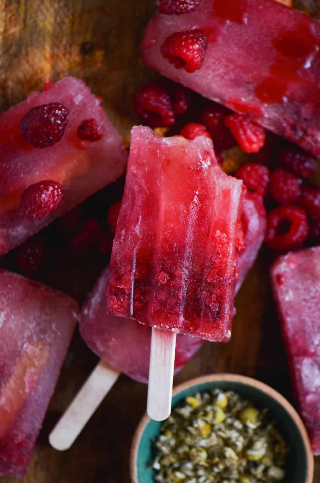 Herbal Tea Popsicles - Beside the Mountain