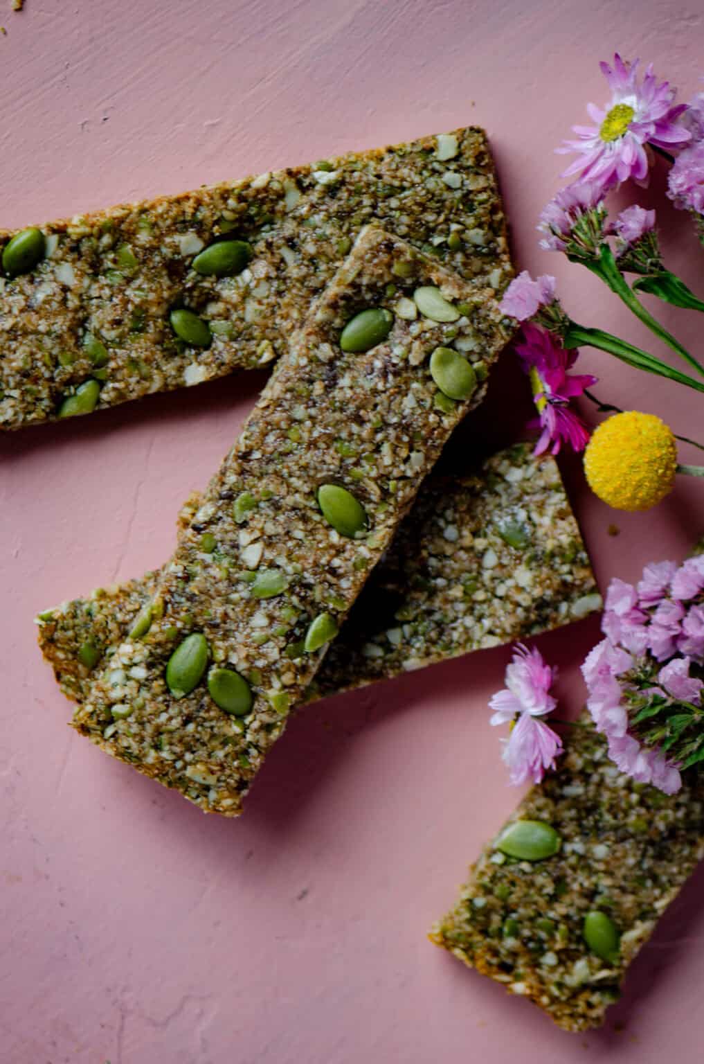 Pumpkin Seed Bars - Beside the Mountain