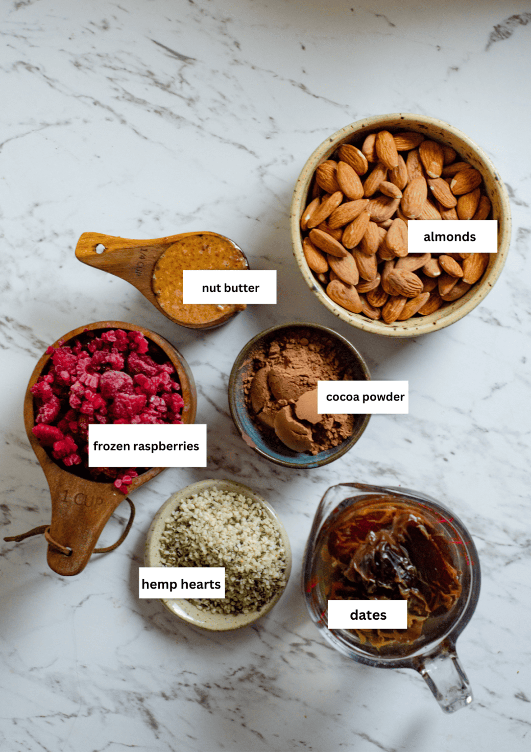 Raspberry Protein Balls - Beside the Mountain